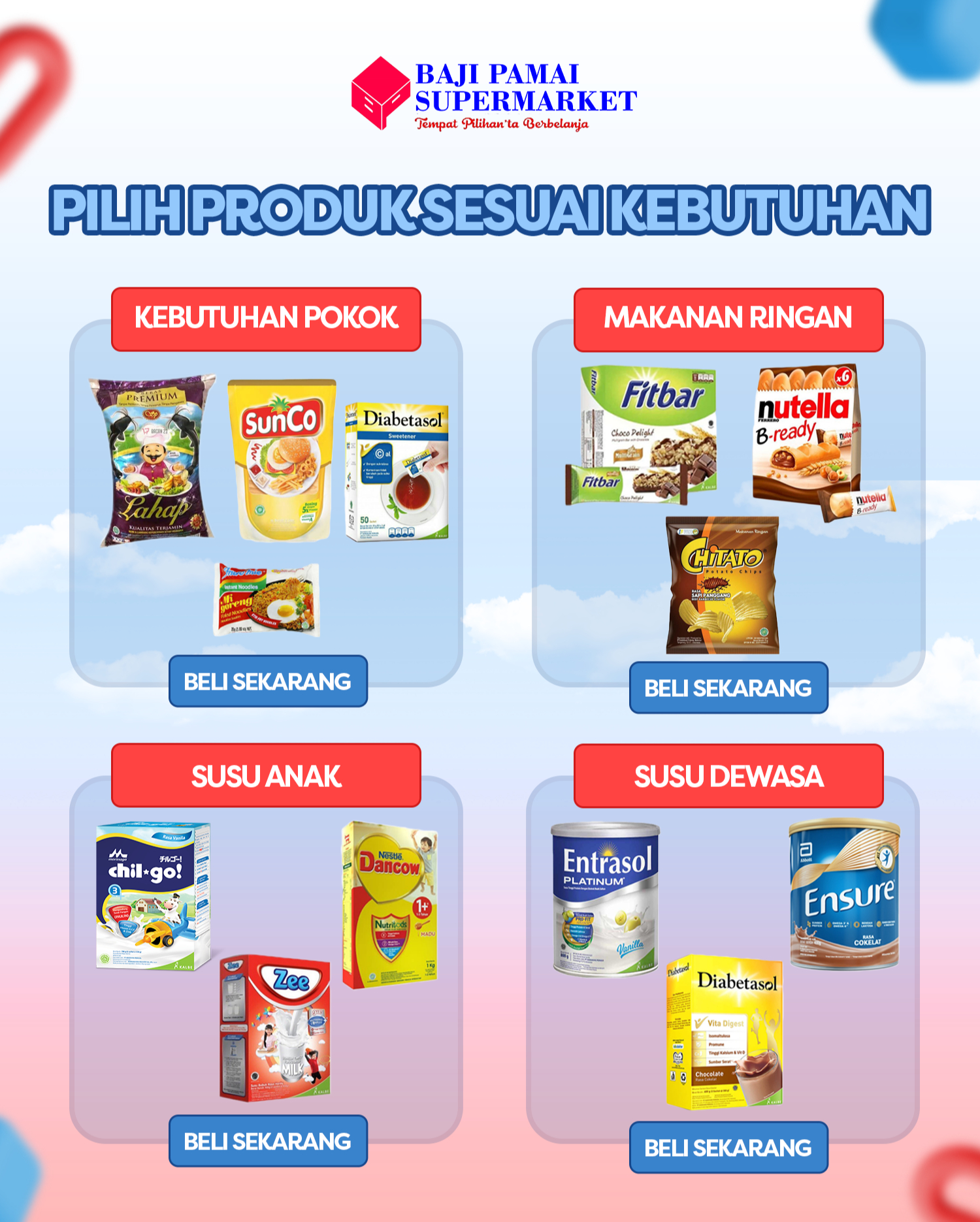 Produk Baji Pamai Supermarket | Shopee Indonesia