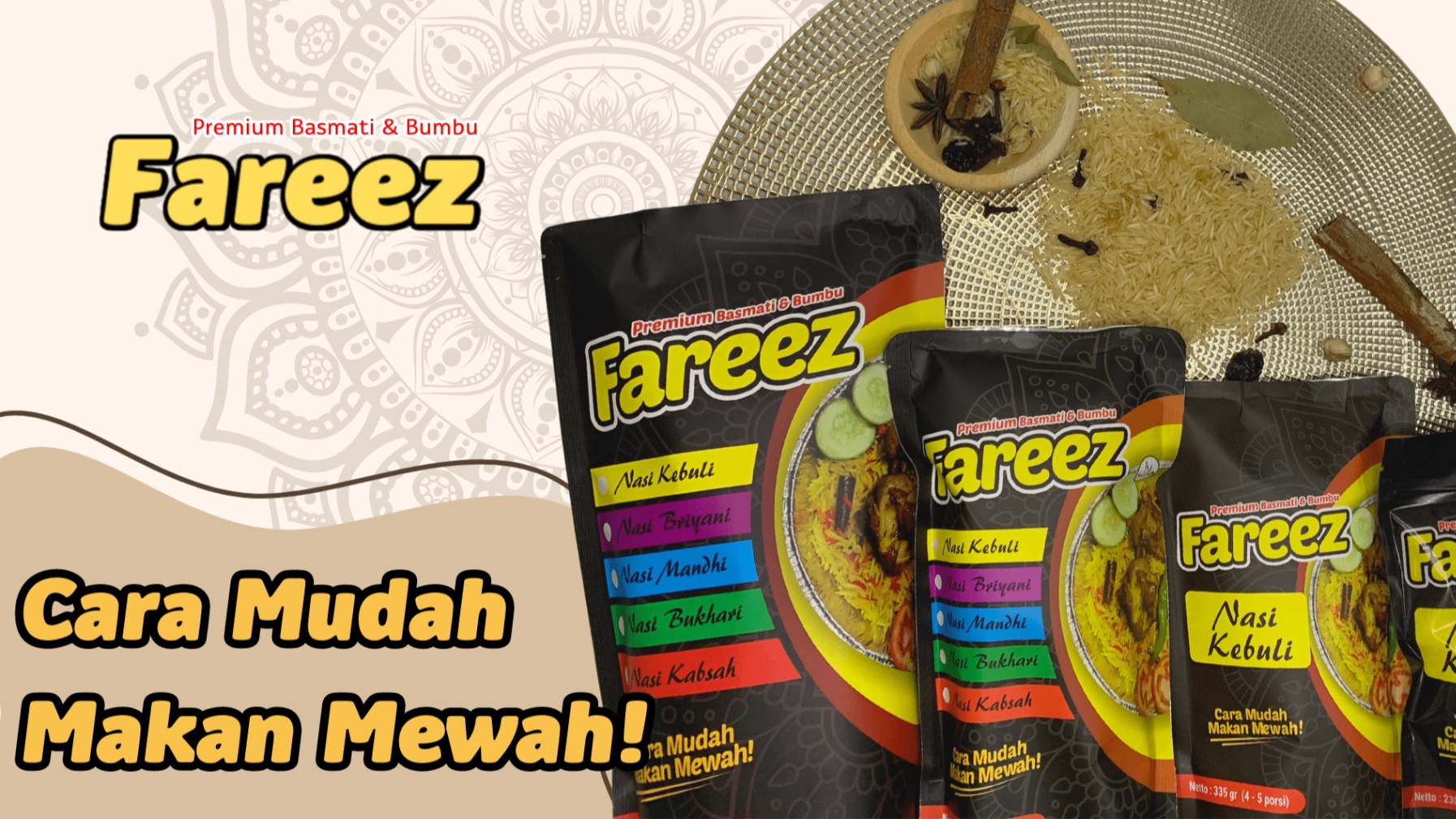Produk Fareez basmati instan store | Shopee Indonesia