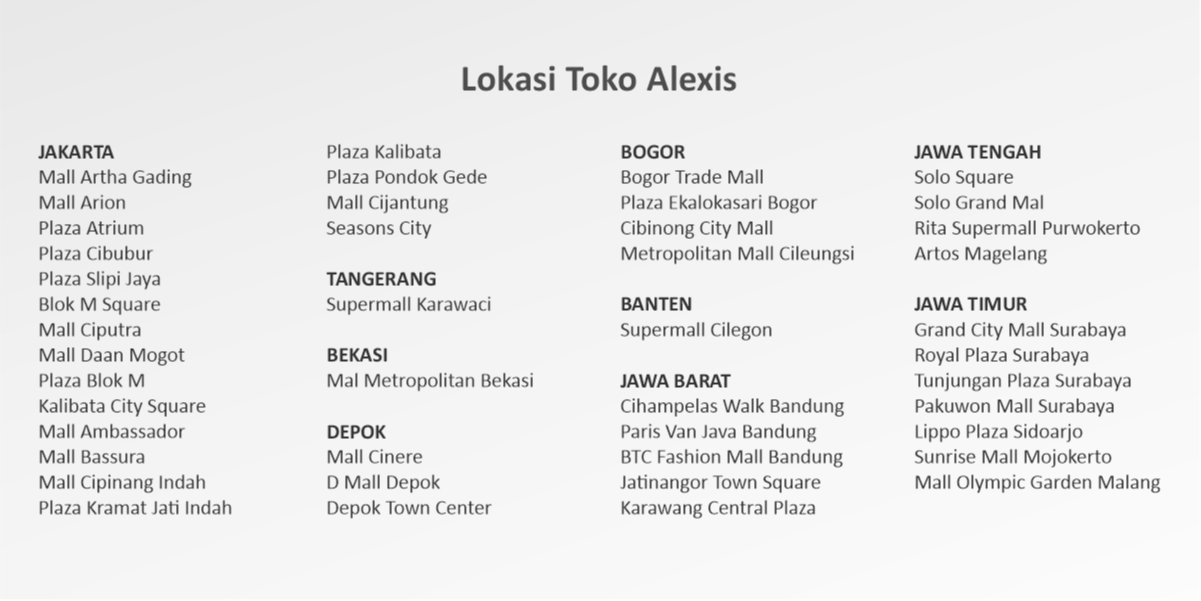 Produk Alexis Fashion | Shopee Indonesia