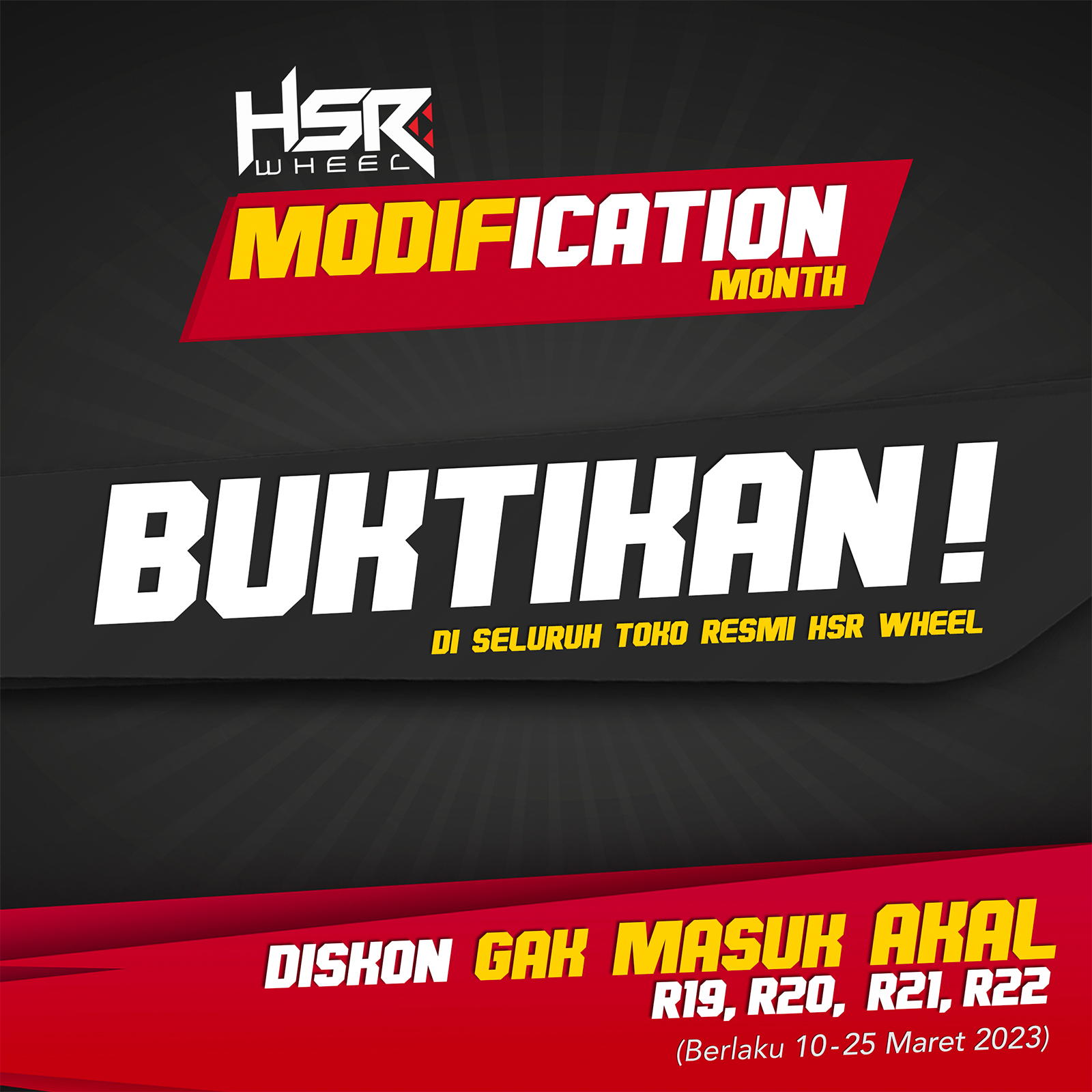 Produk HSR WHEEL OFFICIAL | Shopee Indonesia