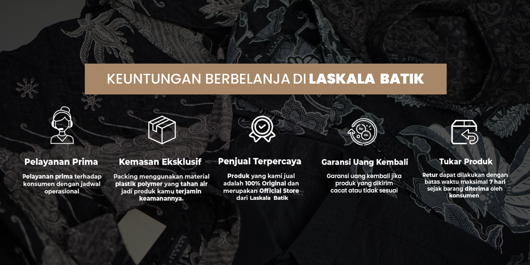 Toko Online Laskala Batik Official Shop | Shopee Indonesia