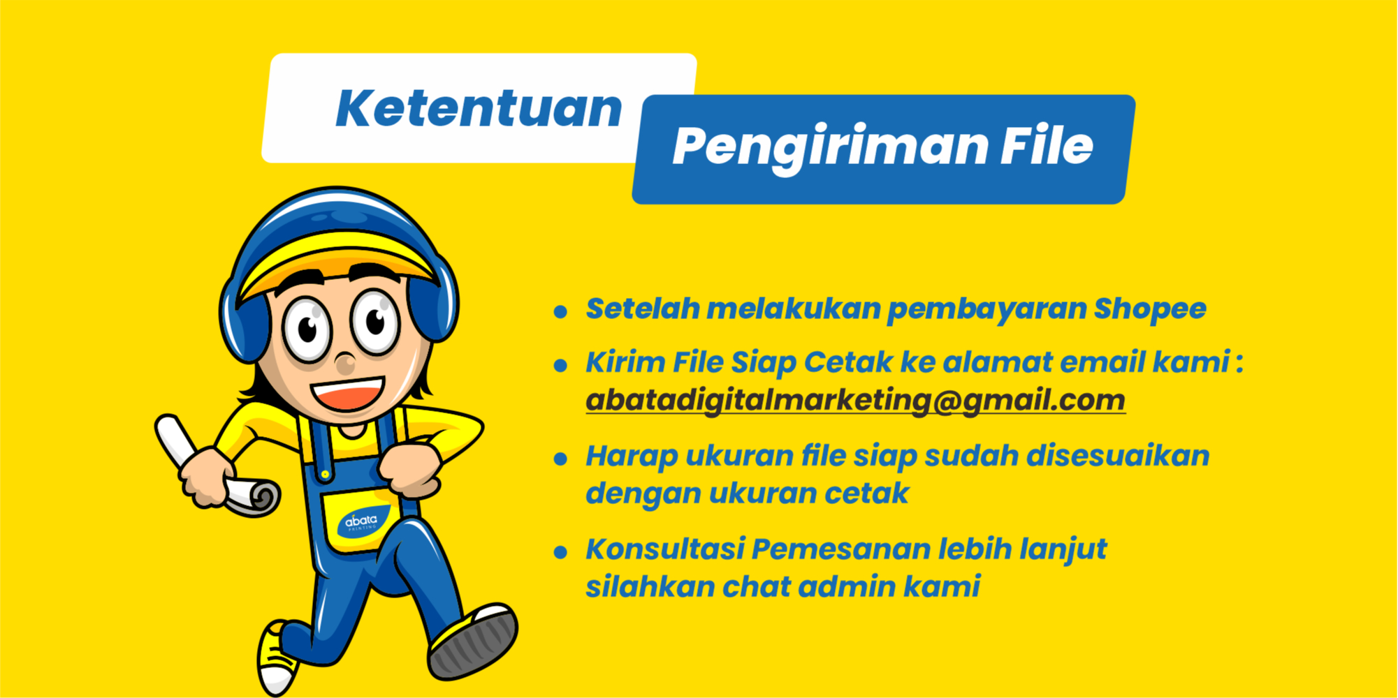 Produk Abata Printing Official | Shopee Indonesia