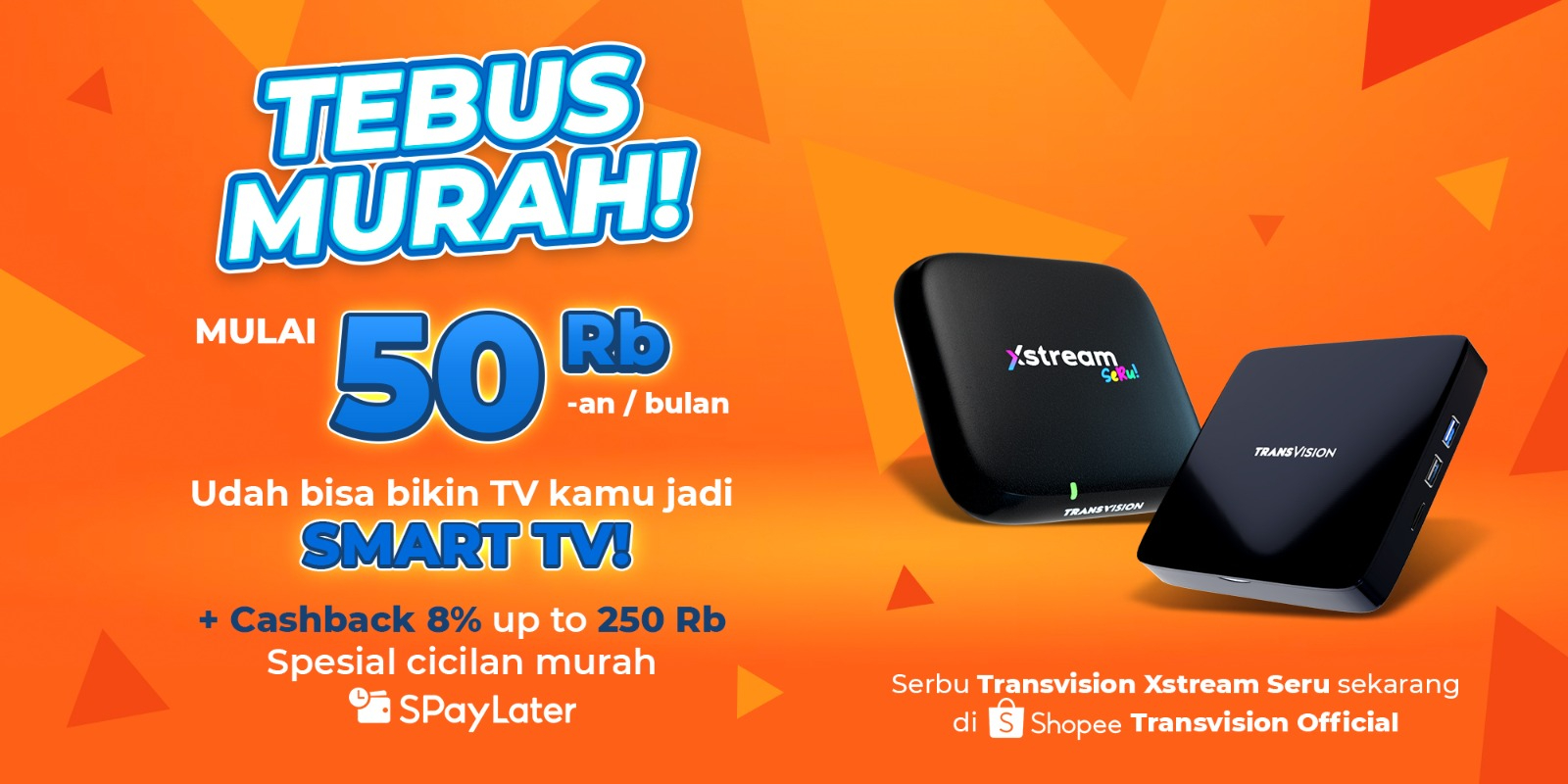 Toko Online TransVision Indonesia Official Shop | Shopee Indonesia