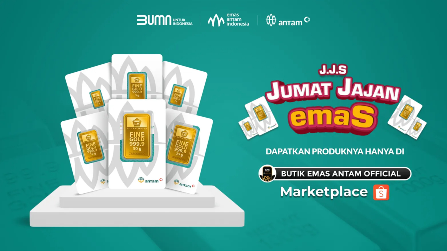 Toko Online Butik Emas Antam Official Shop | Shopee Indonesia