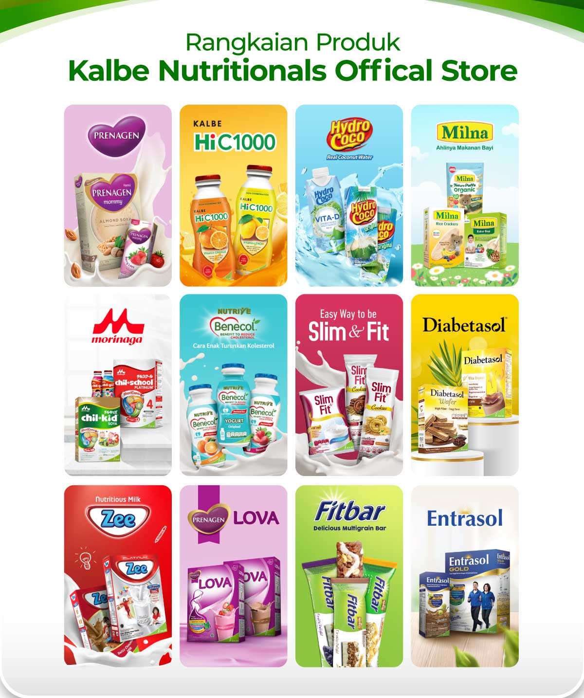 Toko Online Kalbe Nutritionals Official Shop | Shopee Indonesia