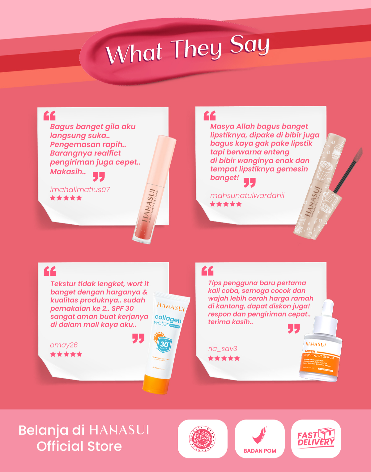 Toko Online Hanasui Official Shop | Shopee Indonesia