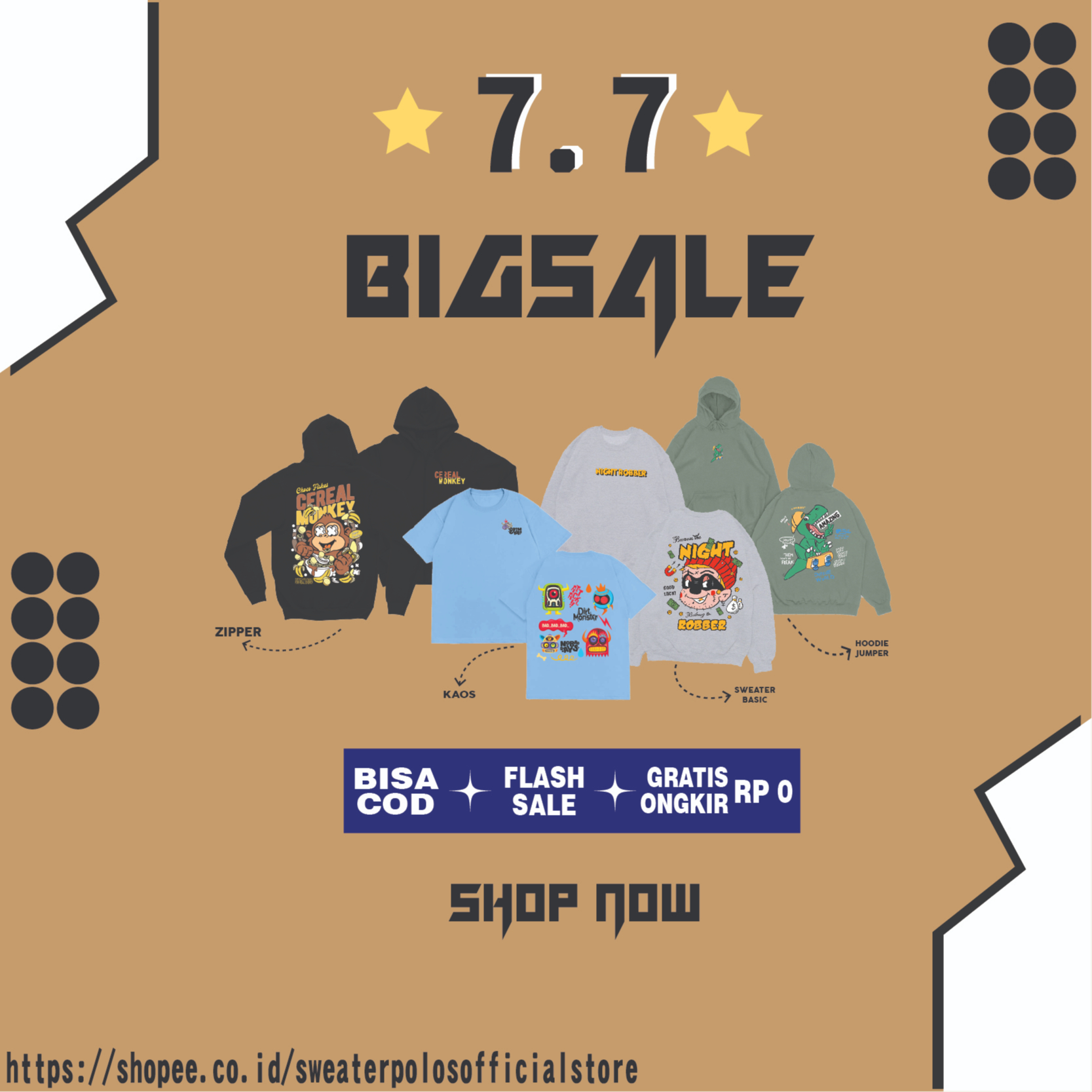 Toko Online Sweater Polos Official Store | Shopee Indonesia