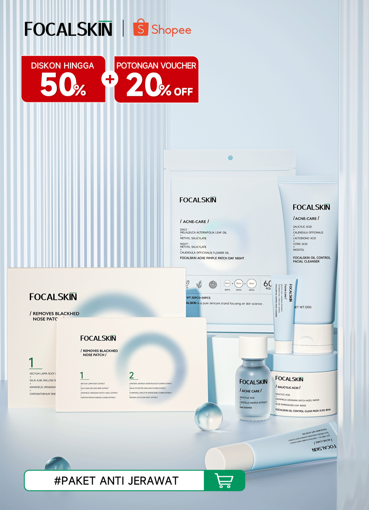 Toko Online Focalskin Official Store | Shopee Indonesia