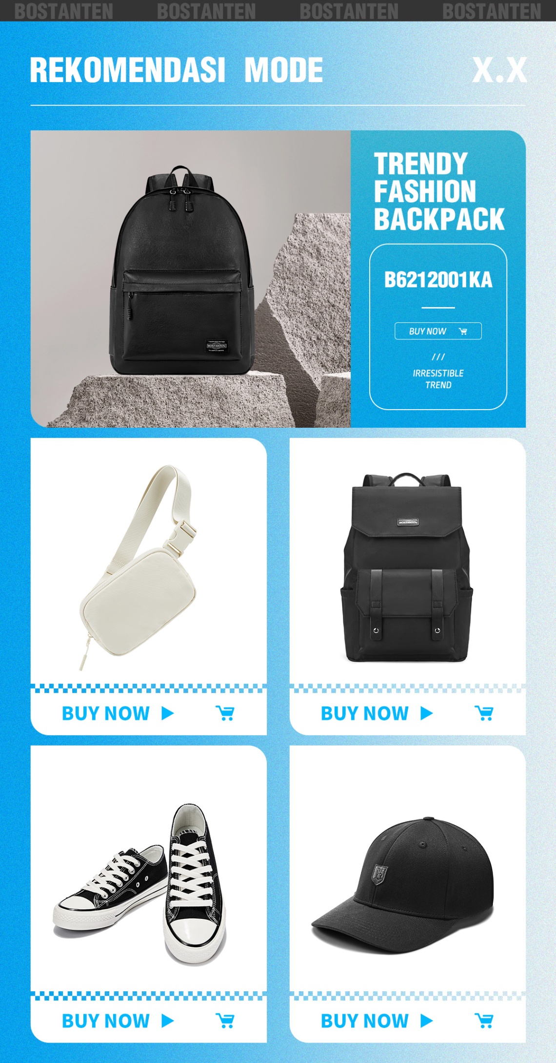 Toko Online Bostanten Men Bags Official Store | Shopee Indonesia