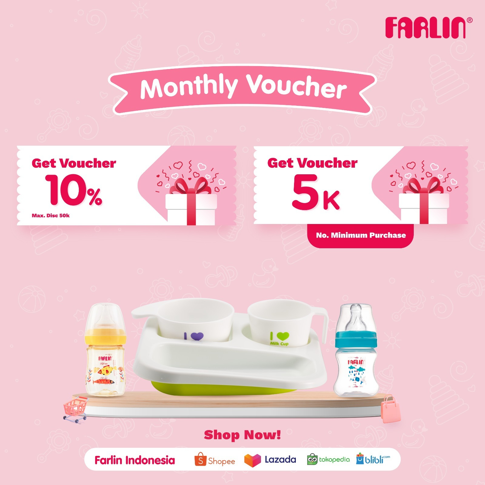 Toko Online Farlin Official Shop | Shopee Indonesia