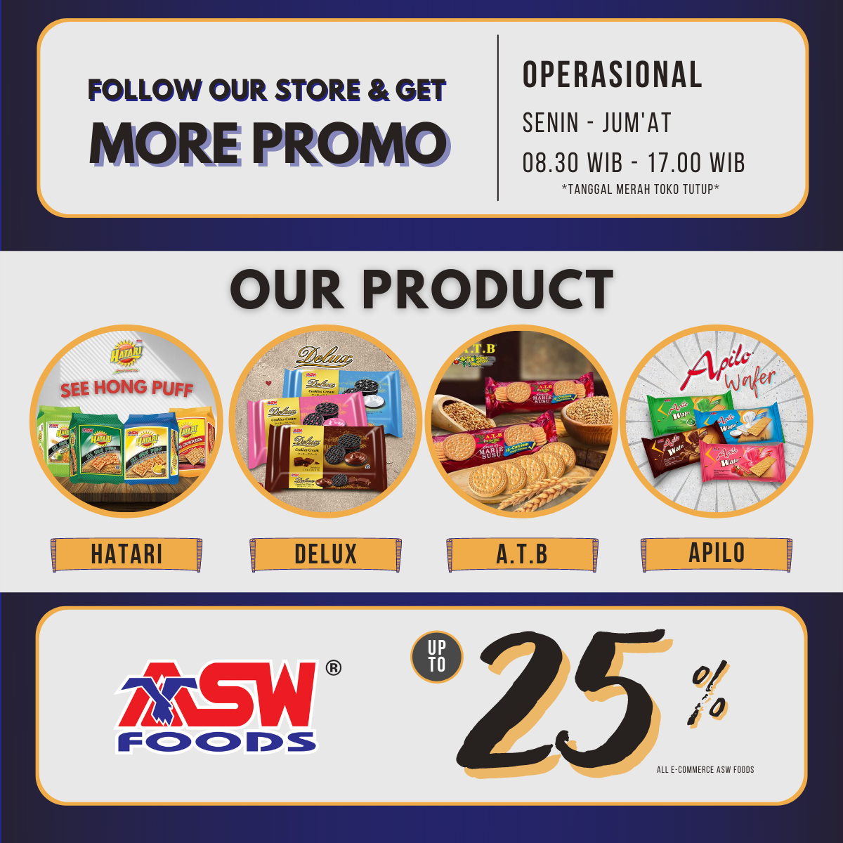 Toko Online ASW Foods Official Shop | Shopee Indonesia