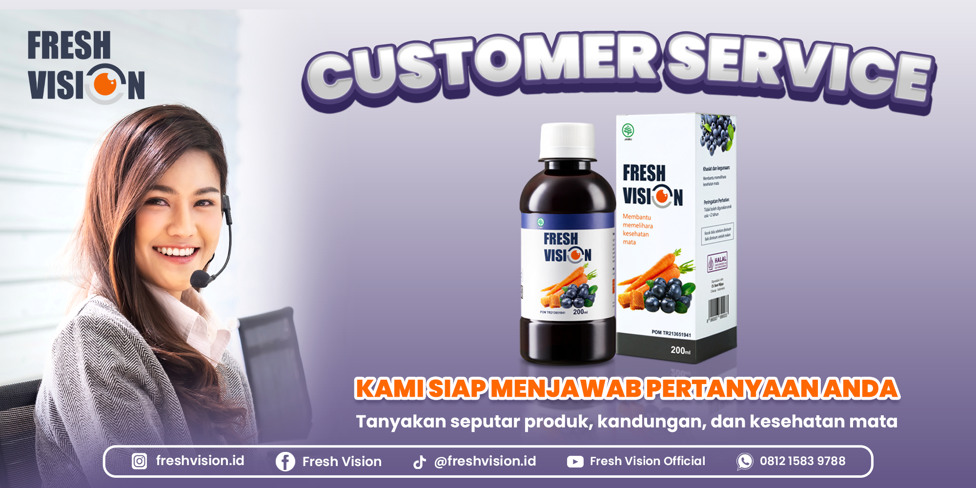 Toko Online Fresh Vision Official Shop | Shopee Indonesia