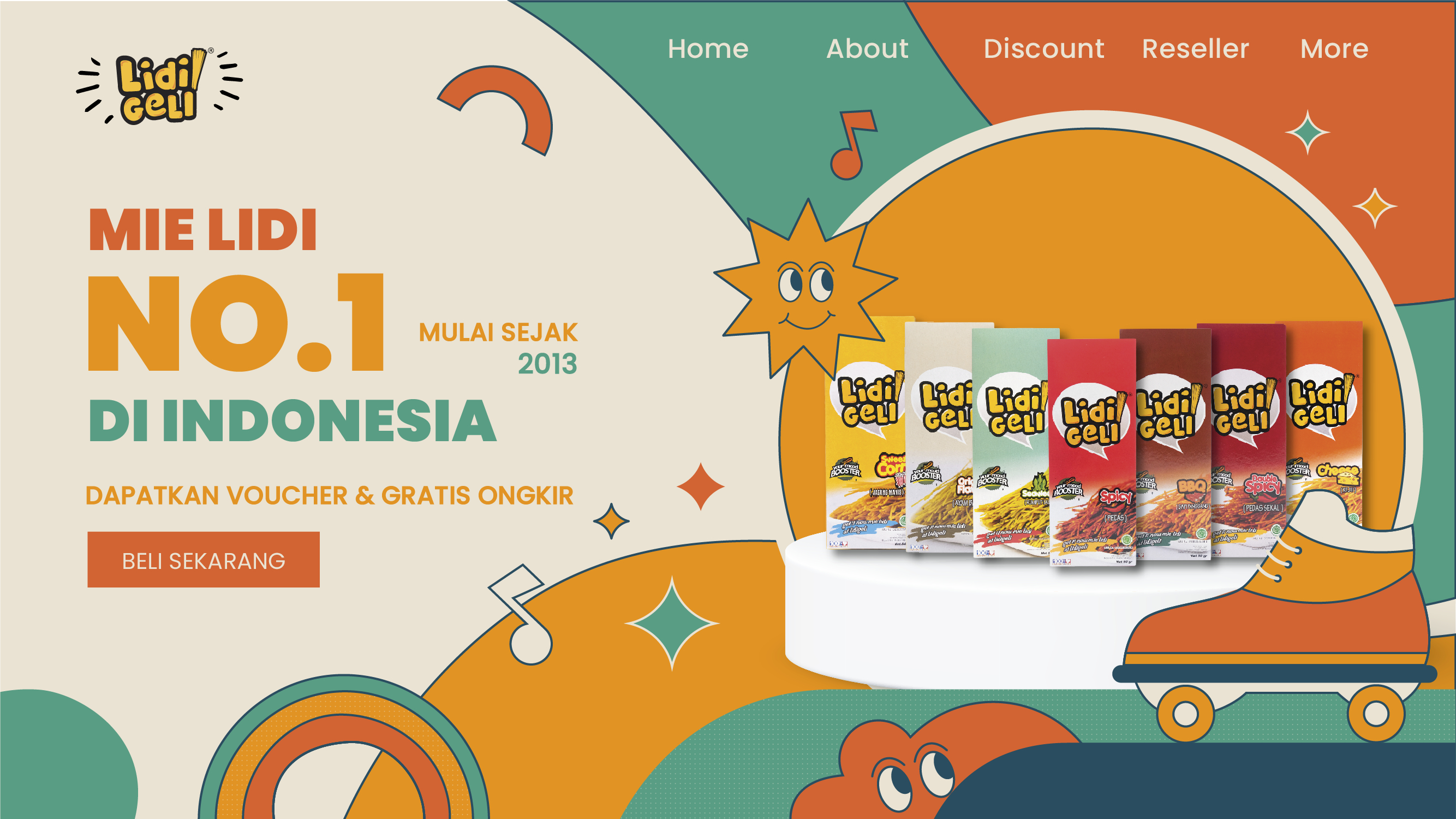 Toko Online Lidi Geli Official Shop | Shopee Indonesia