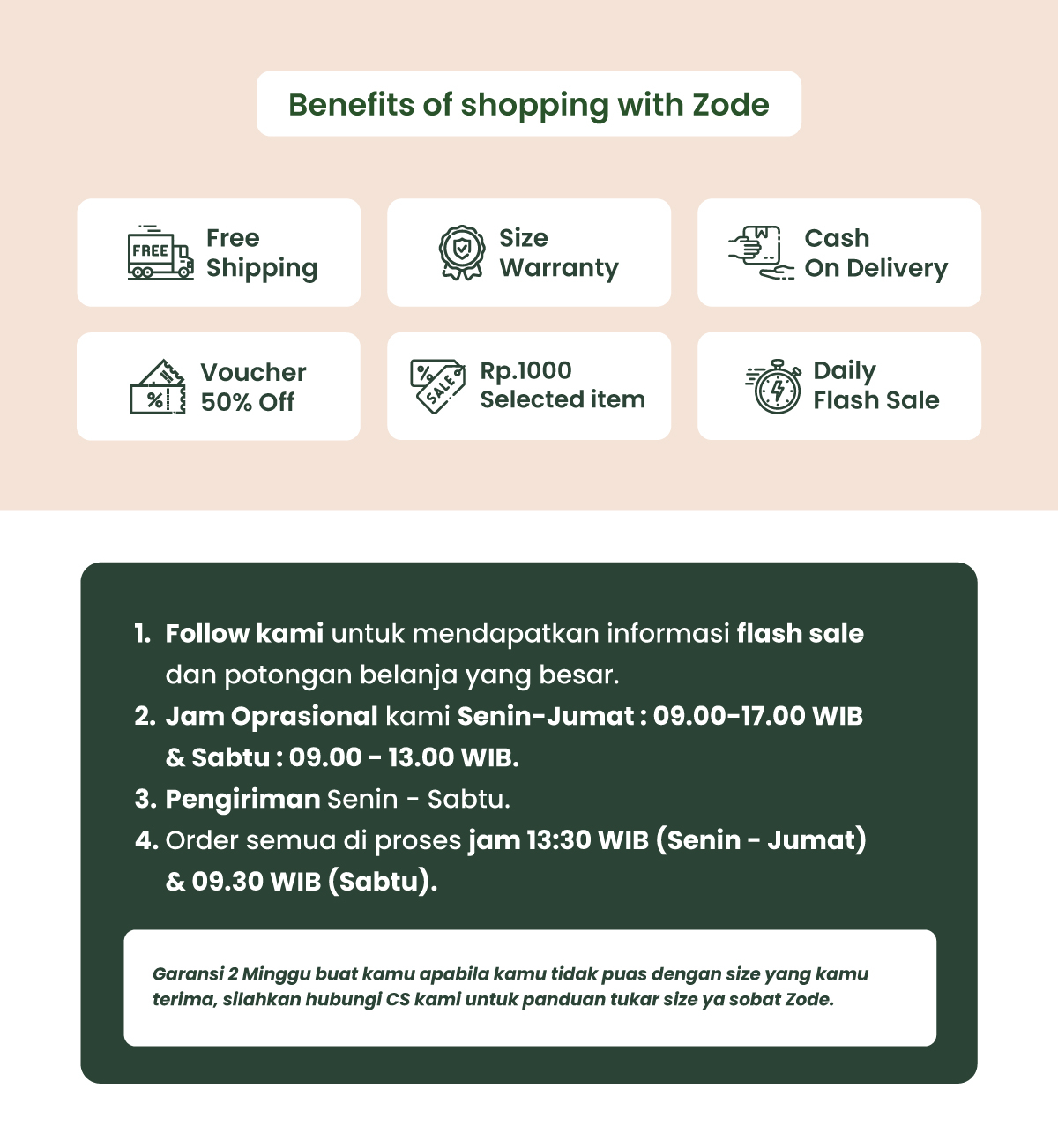 Toko Online Zode Official Shop | Shopee Indonesia