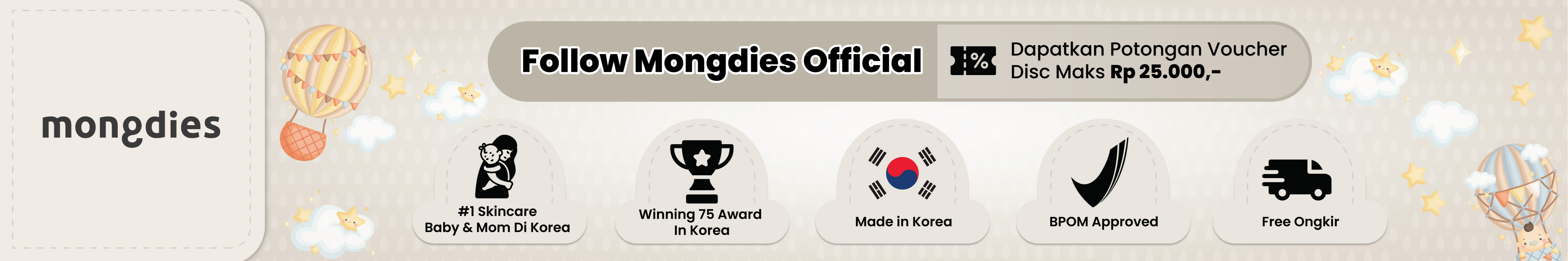 Toko Online Mongdies Official Store | Shopee Indonesia