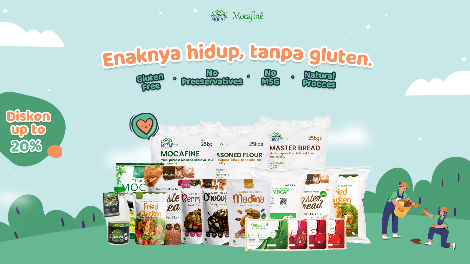 Toko Online Rumah Mocaf Official Shop | Shopee Indonesia