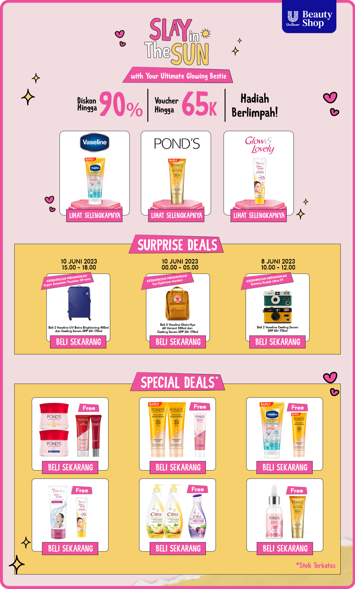 Toko Online Unilever Beauty Shop | Shopee Indonesia