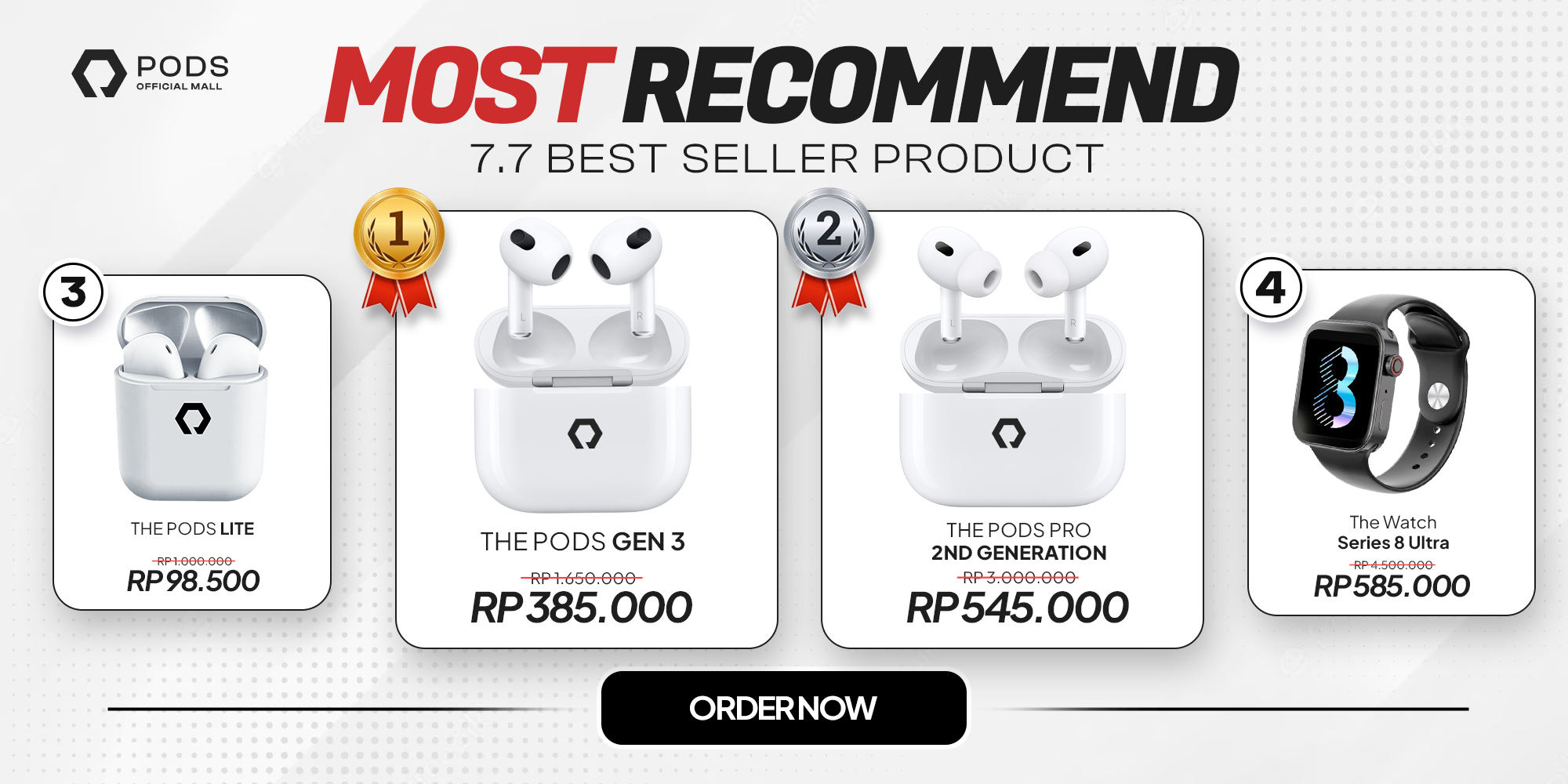 Produk Pods Indonesia Official Mall | Shopee Indonesia