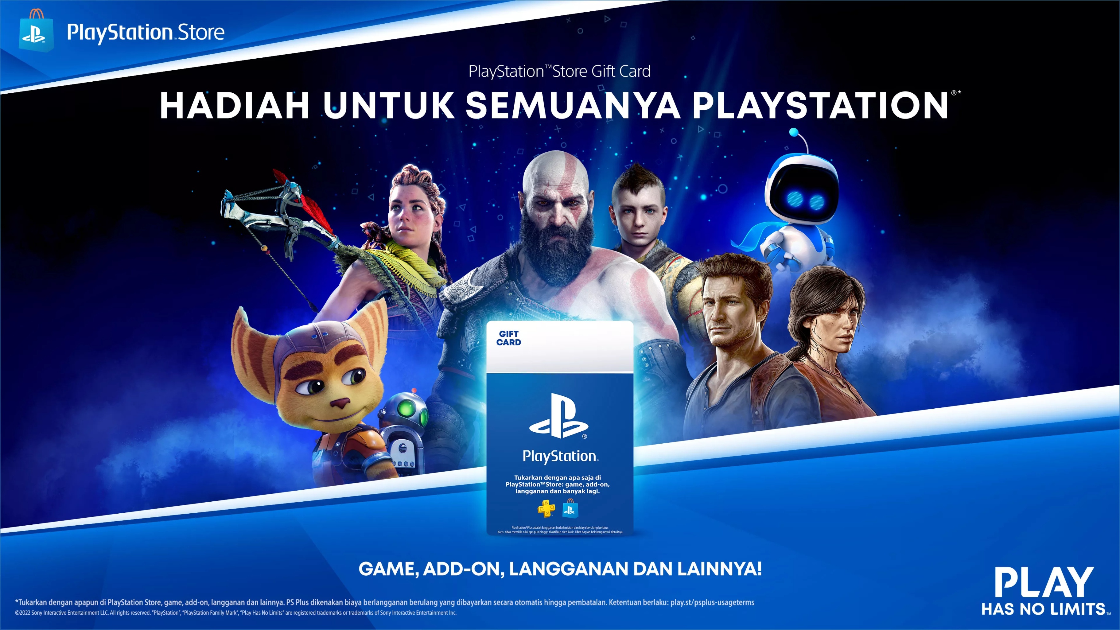 Toko Online PlayStation® Gift Cards (epay) | Shopee Indonesia