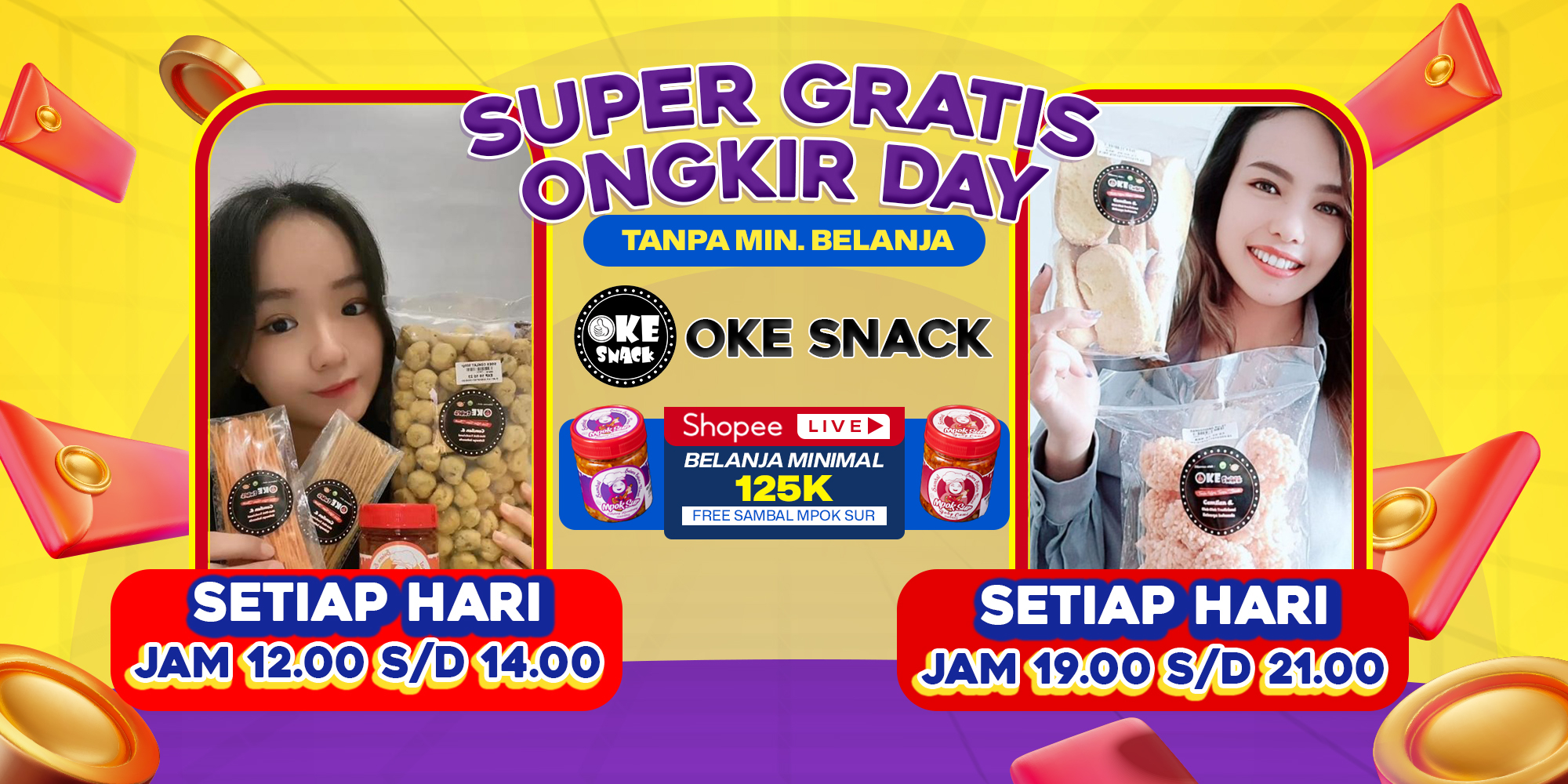 Produk oke snack | Shopee Indonesia