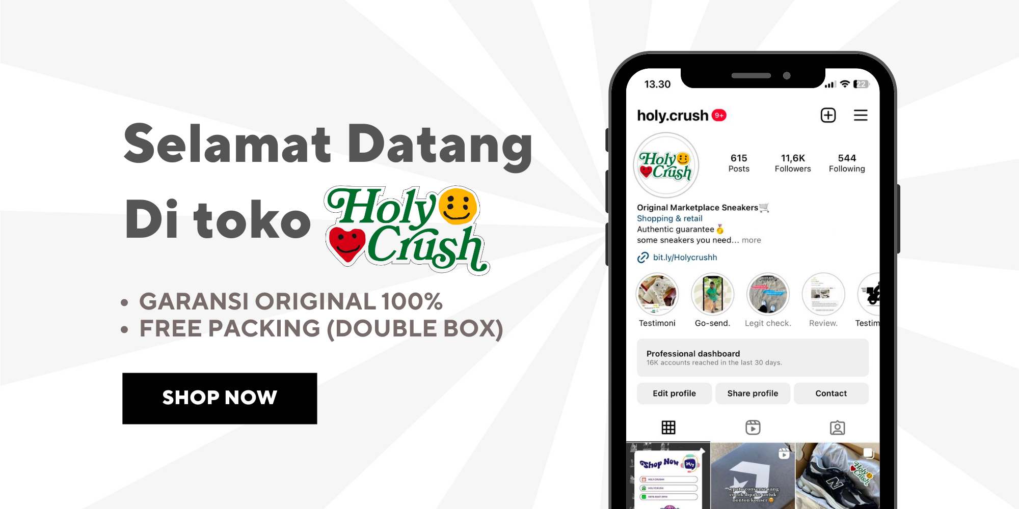 Produk Holy.crush | Shopee Indonesia