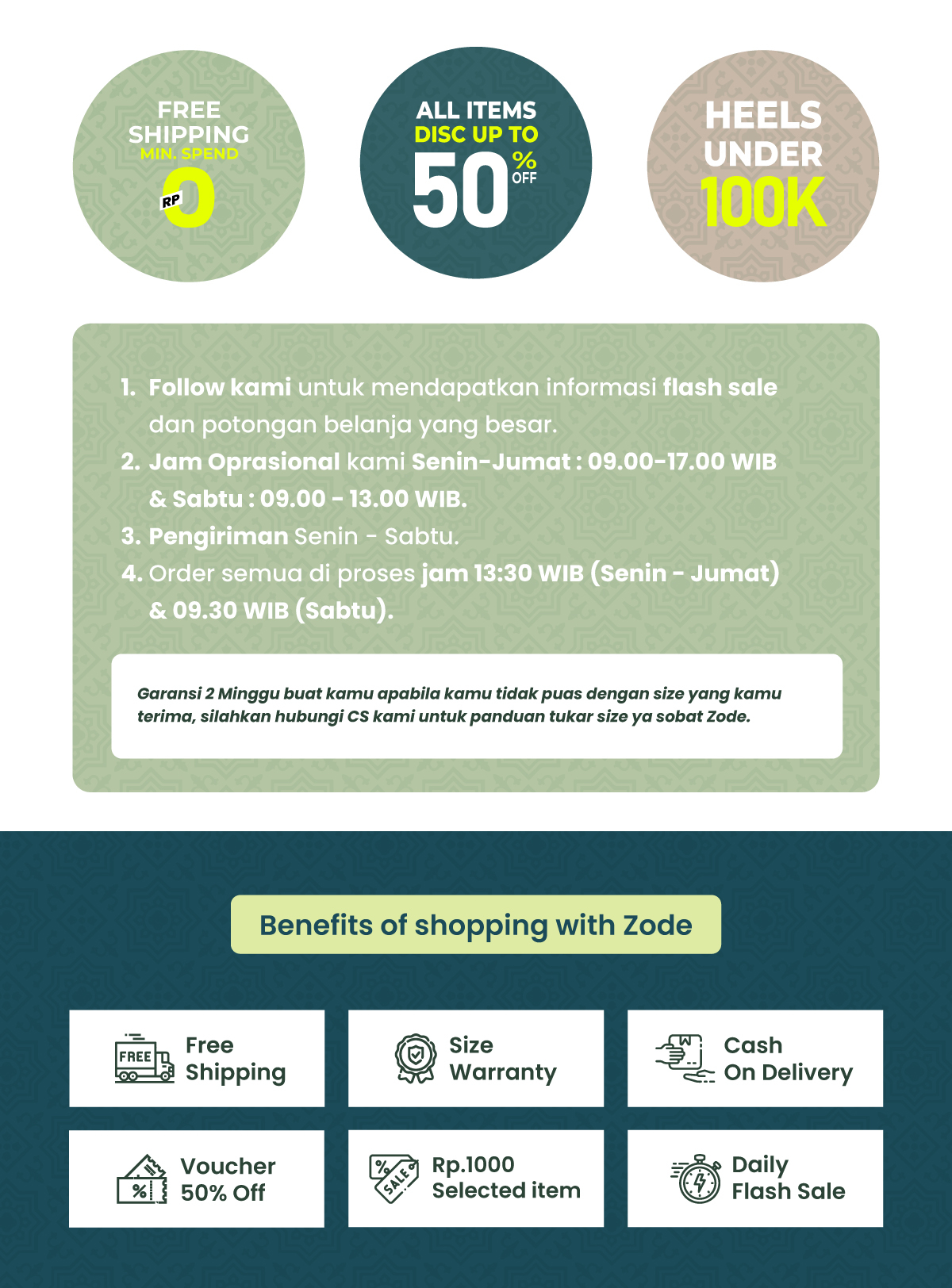 Toko Online Zode Official Shop | Shopee Indonesia