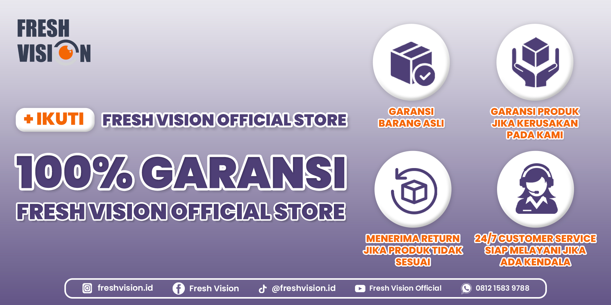 Toko Online Fresh Vision Official Shop | Shopee Indonesia