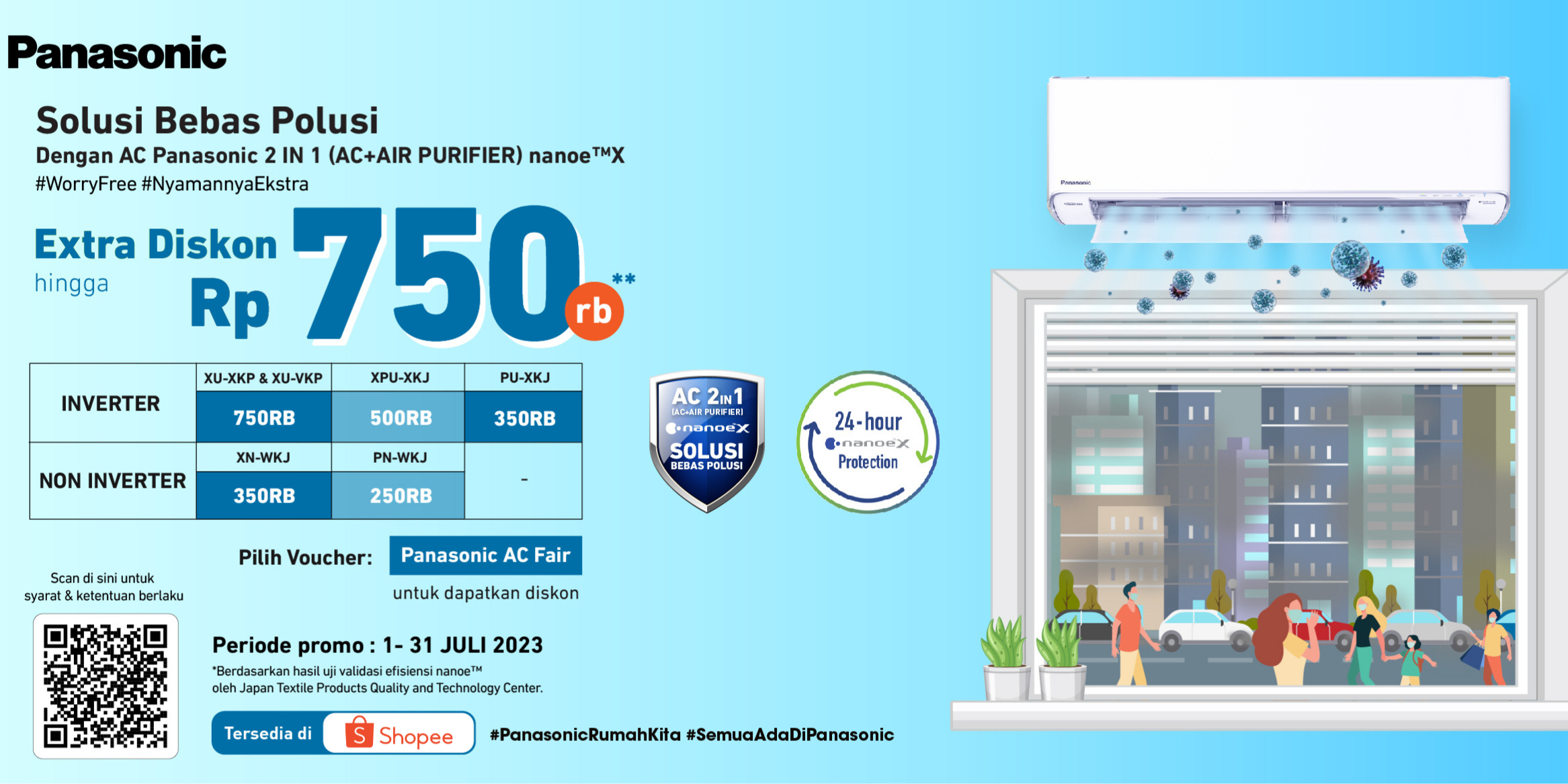 Toko Online Panasonic Official Shop | Shopee Indonesia