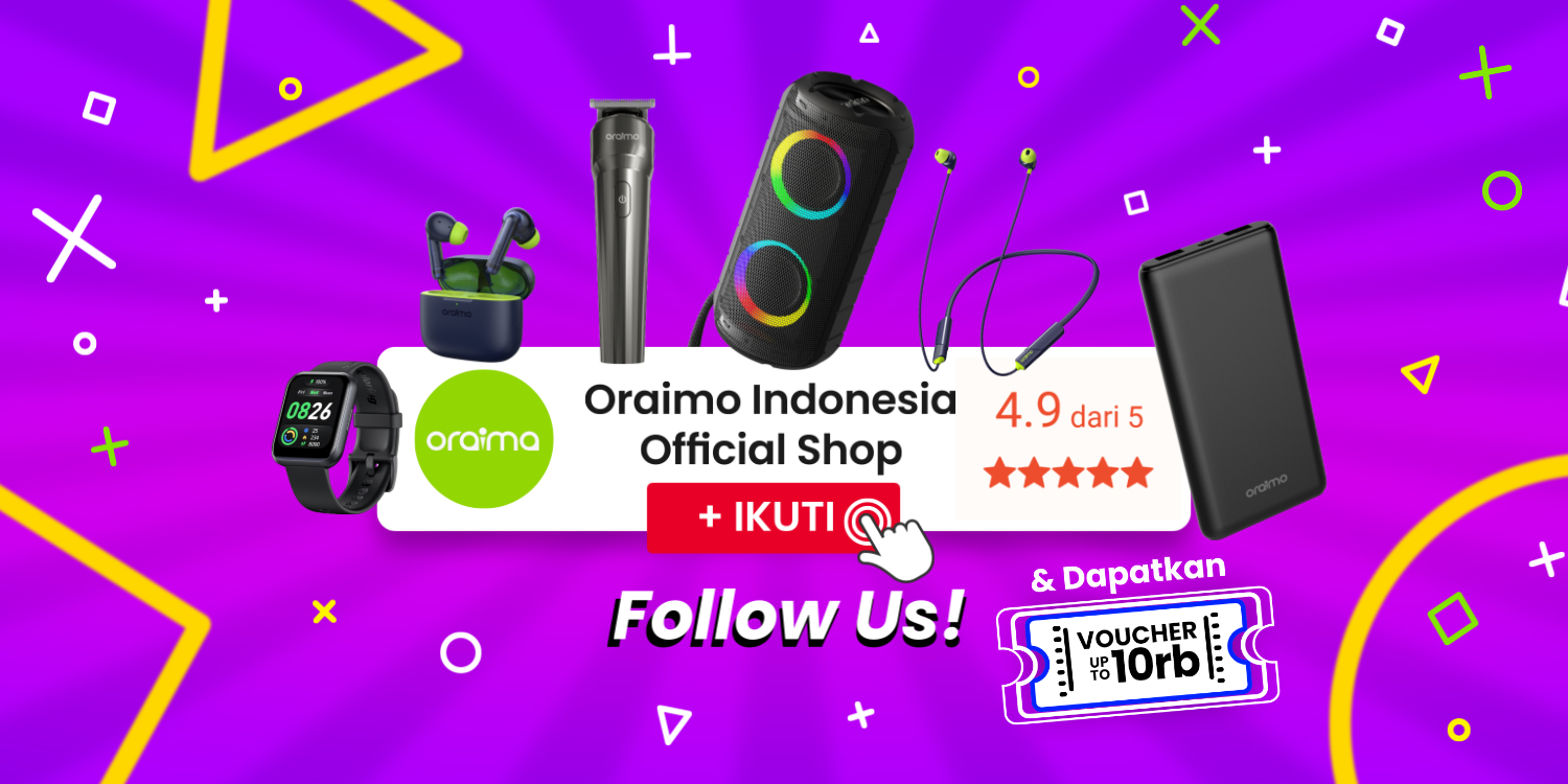 Toko Online Oraimo Indonesia Official Shop | Shopee Indonesia