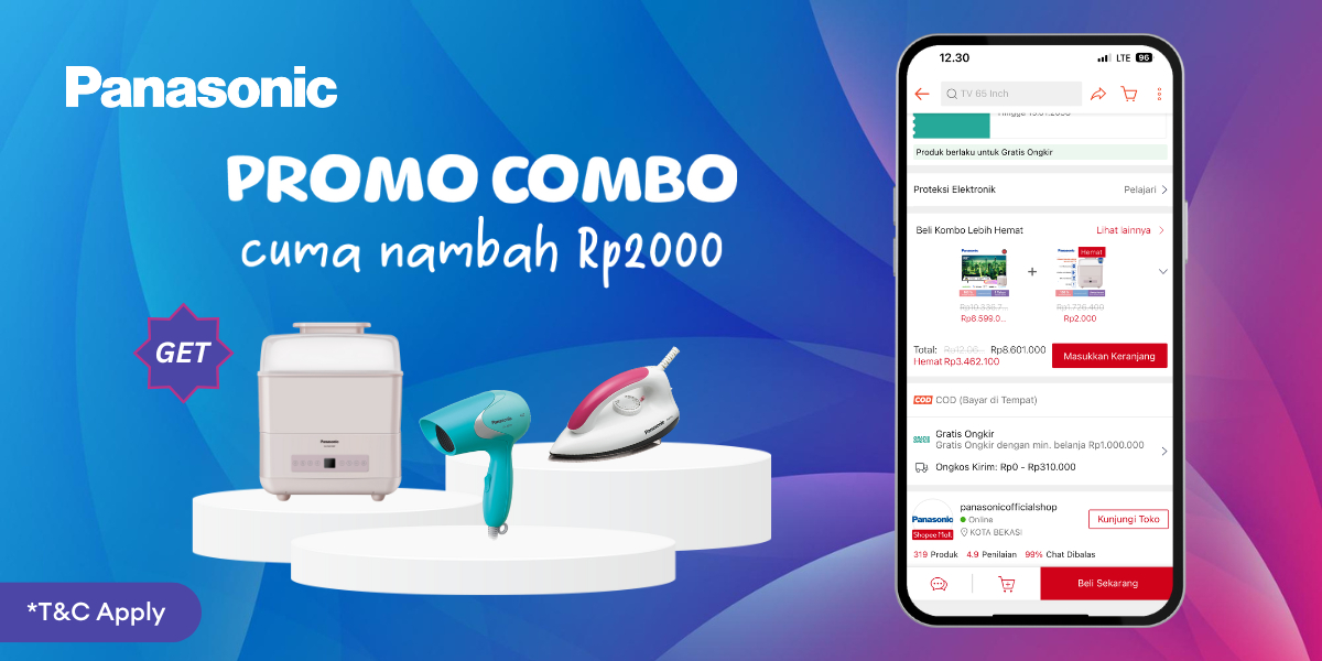 Toko Online Panasonic Official Shop | Shopee Indonesia