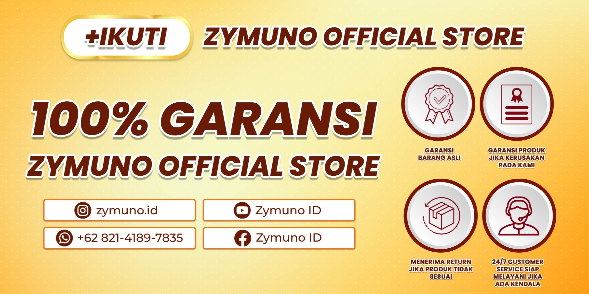 Toko Online Zymuno Official Store‏‏‎‏‏‎ ‏ | Shopee Indonesia