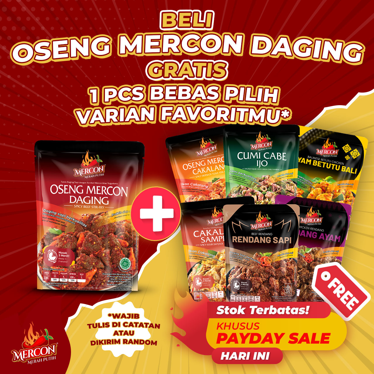Toko Online Mercon Merah Putih Official Shop | Shopee Indonesia