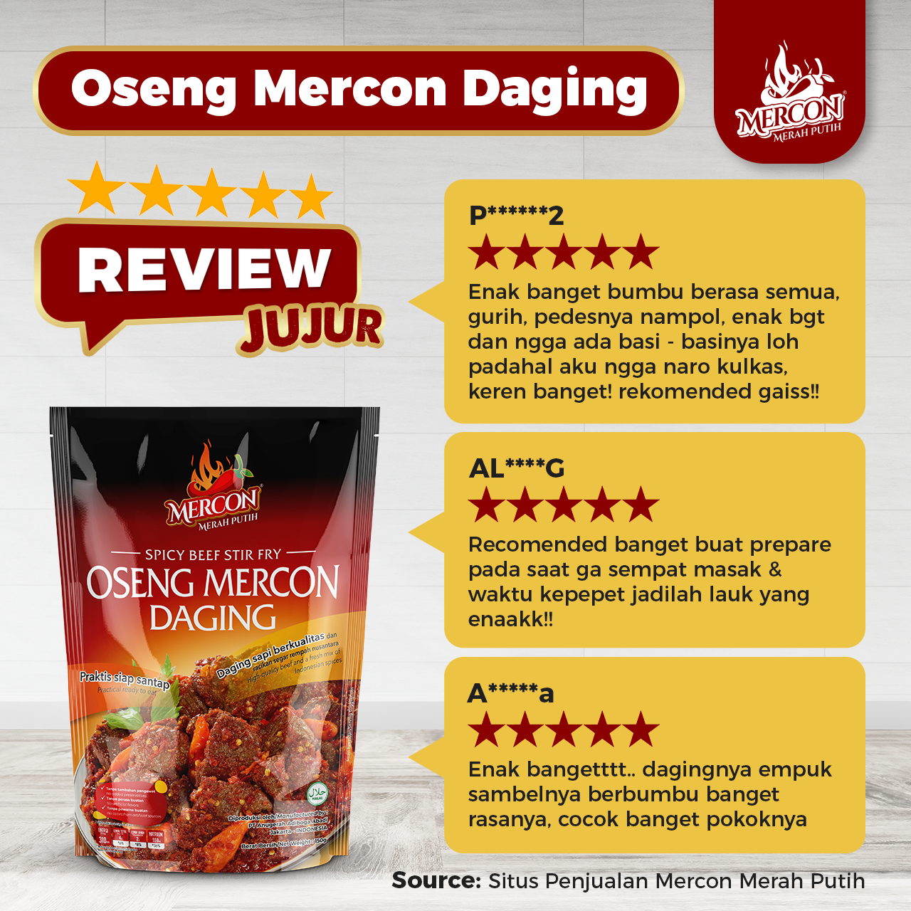 Toko Online Mercon Merah Putih Official Shop | Shopee Indonesia