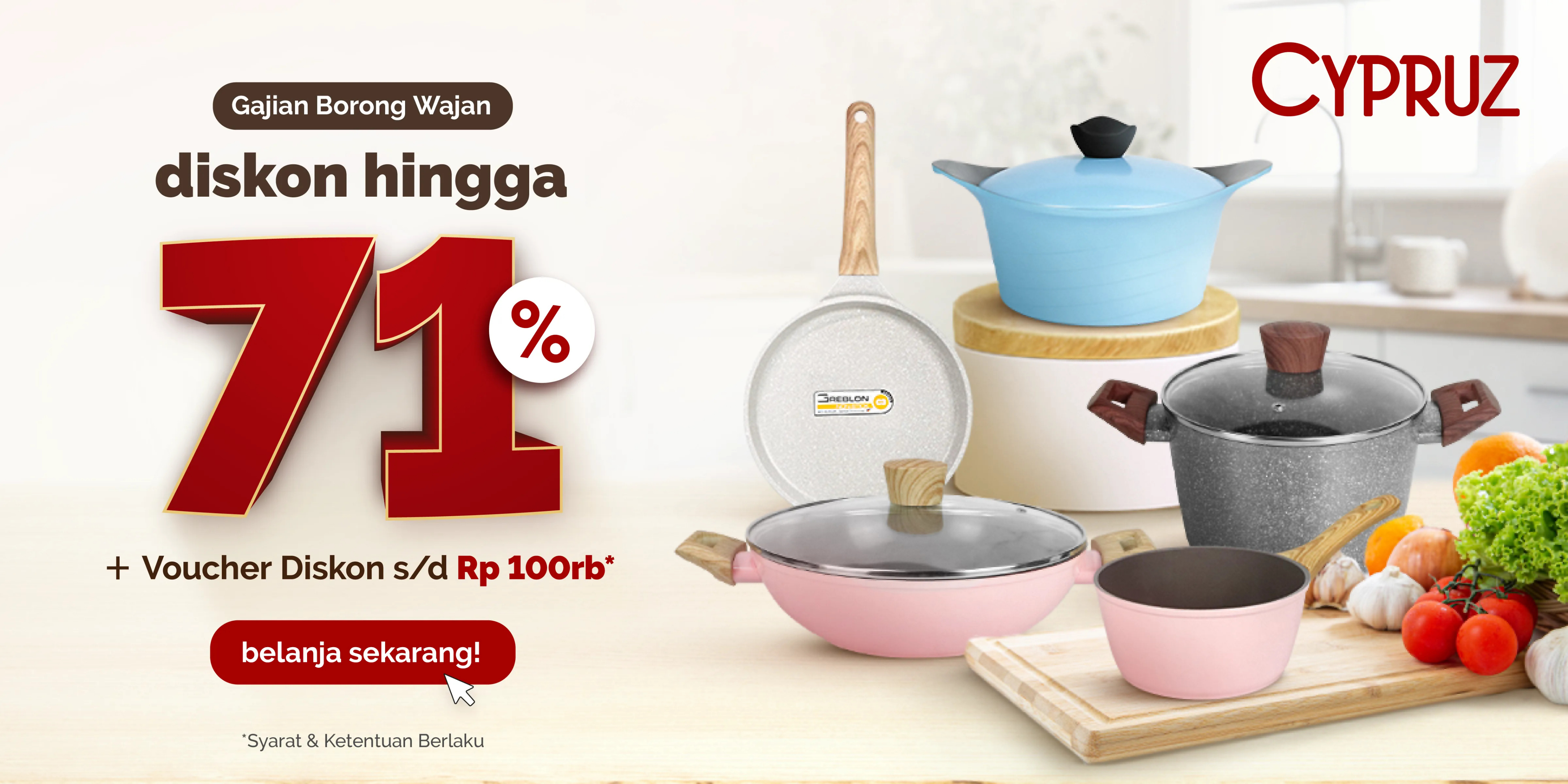 Toko Online Cypruz Kitchenware | Shopee Indonesia