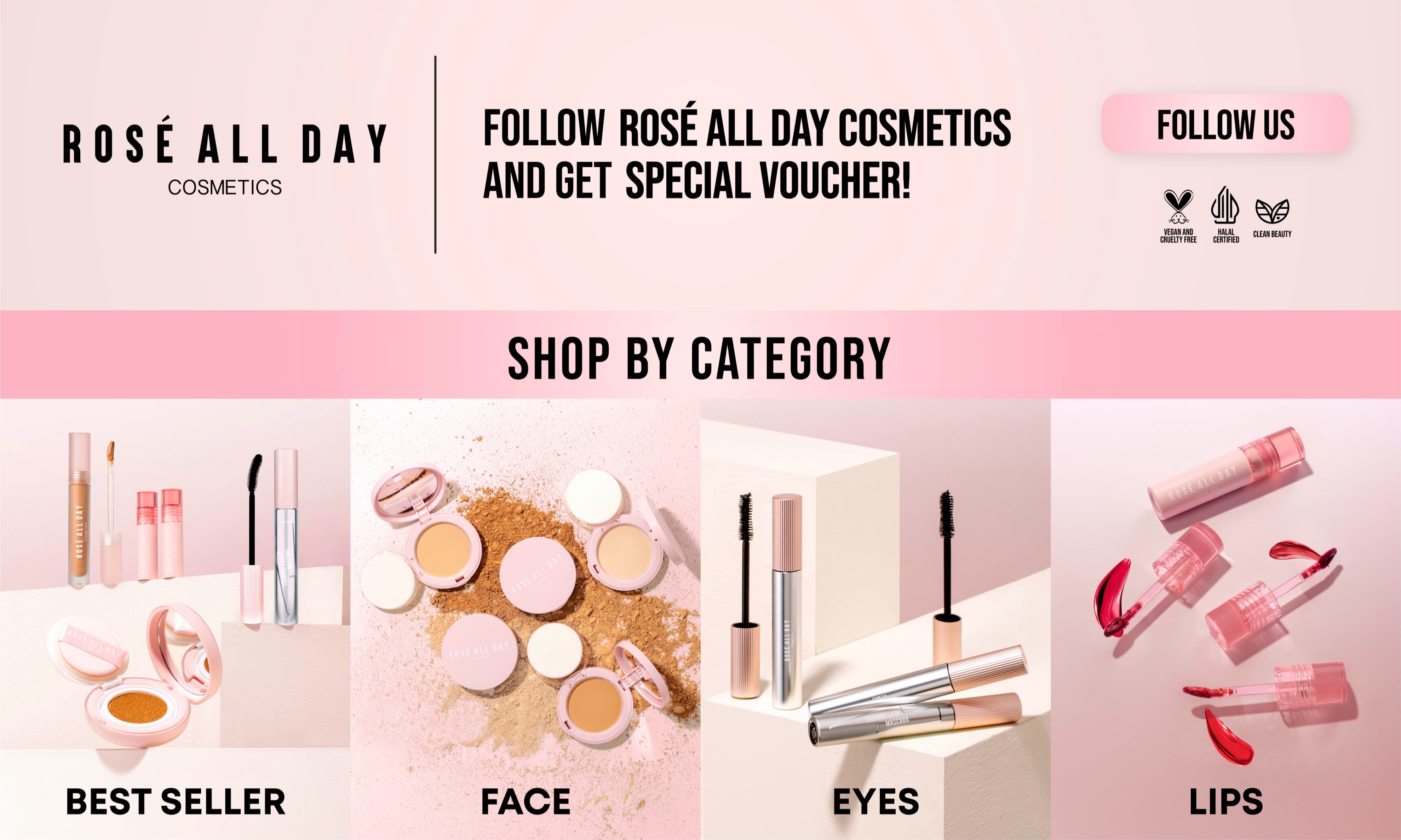 Toko Online Rosé All Day Cosmetics Official Shop | Shopee Indonesia