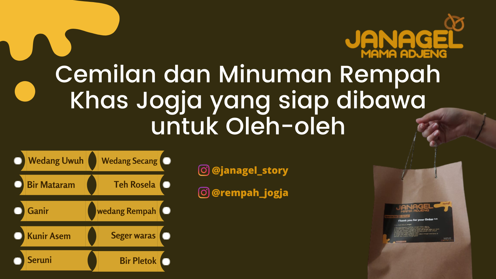 Produk Janagel_Story/ Oleh-Oleh Jogja | Shopee Indonesia