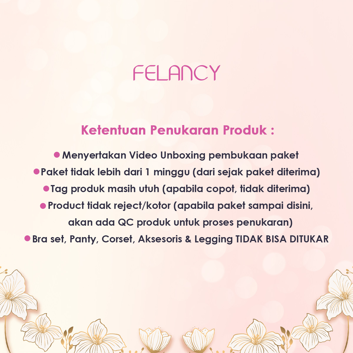 Toko Online FELANCY OFFICIAL SHOP | Shopee Indonesia