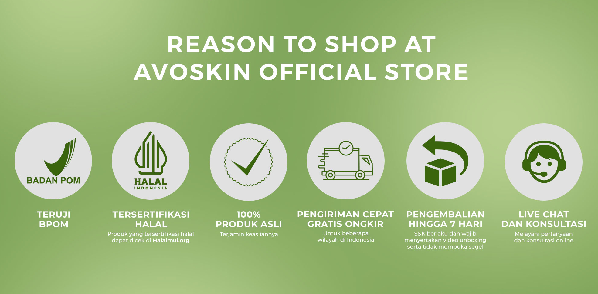 Toko Online Avoskin Official Shop | Shopee Indonesia