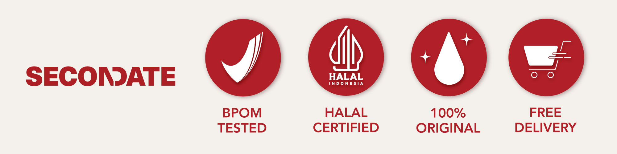 Toko Online SECONDATE Official Shop | Shopee Indonesia