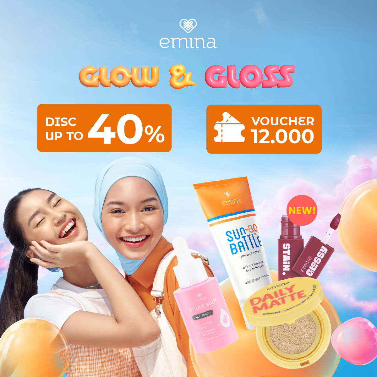 Toko Online Emina Official Shop | Shopee Indonesia