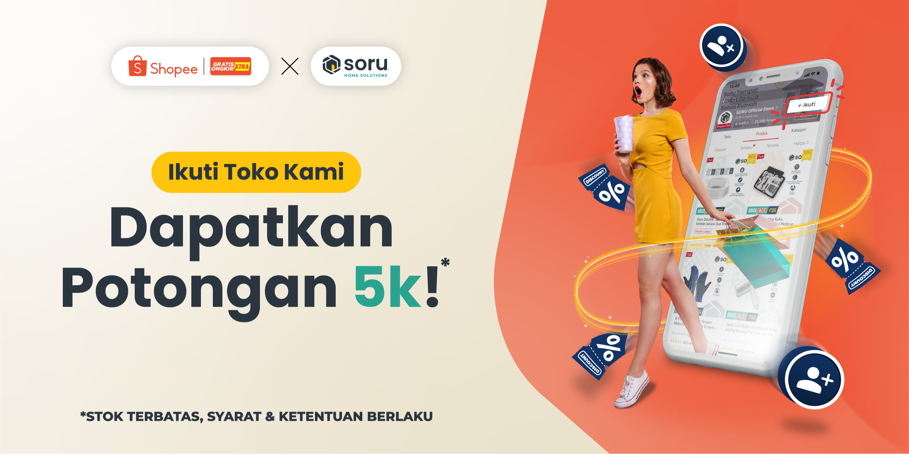 Toko Online SORU Official Store | Shopee Indonesia