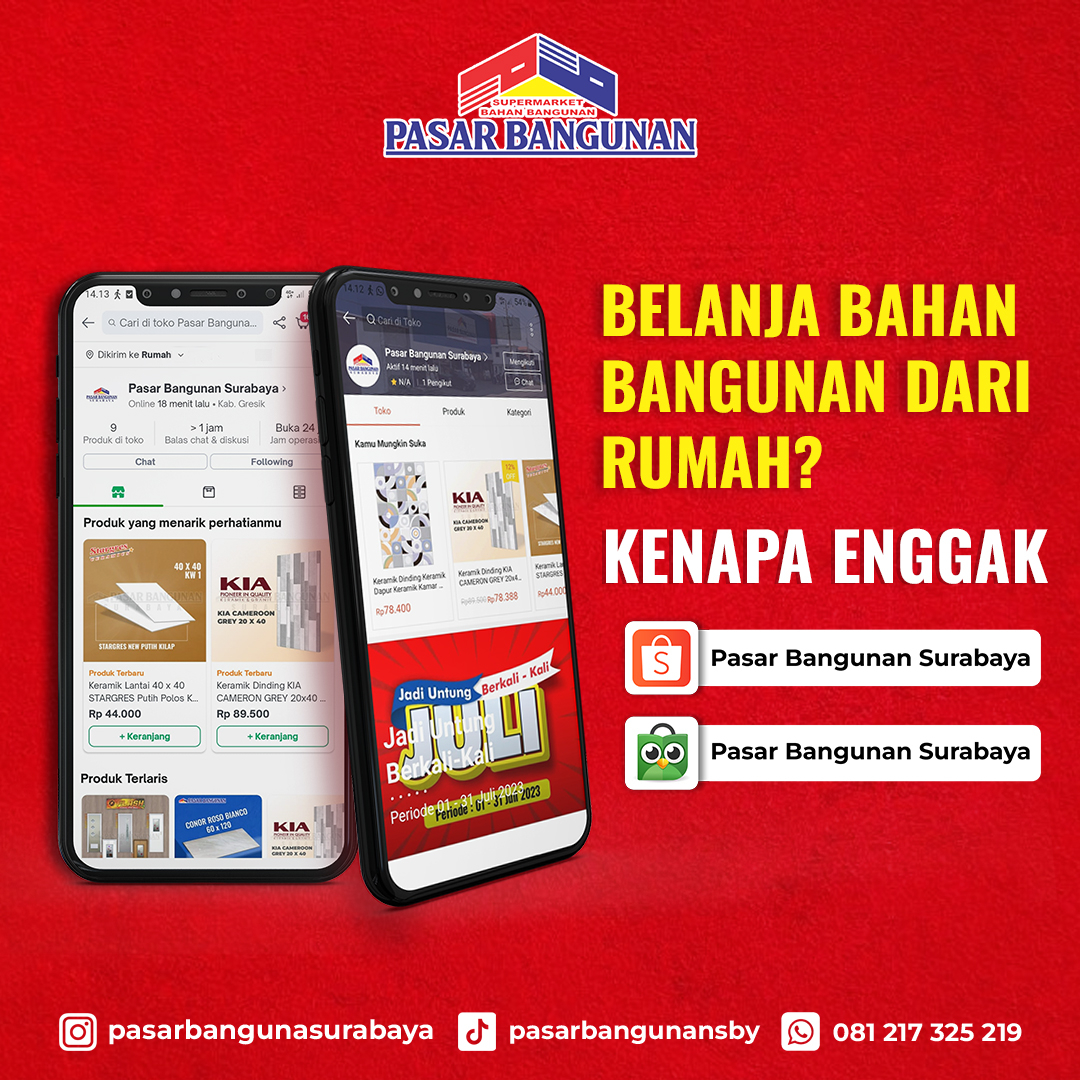 Produk Pasar Bangunan Surabaya | Shopee Indonesia