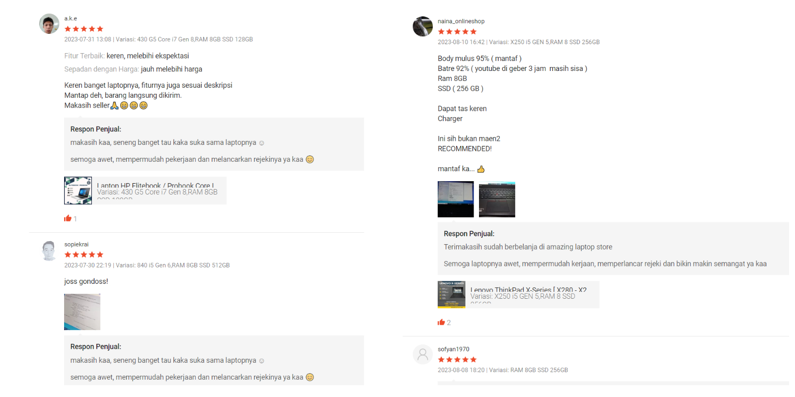 Produk Amazing Laptop Store | Shopee Indonesia
