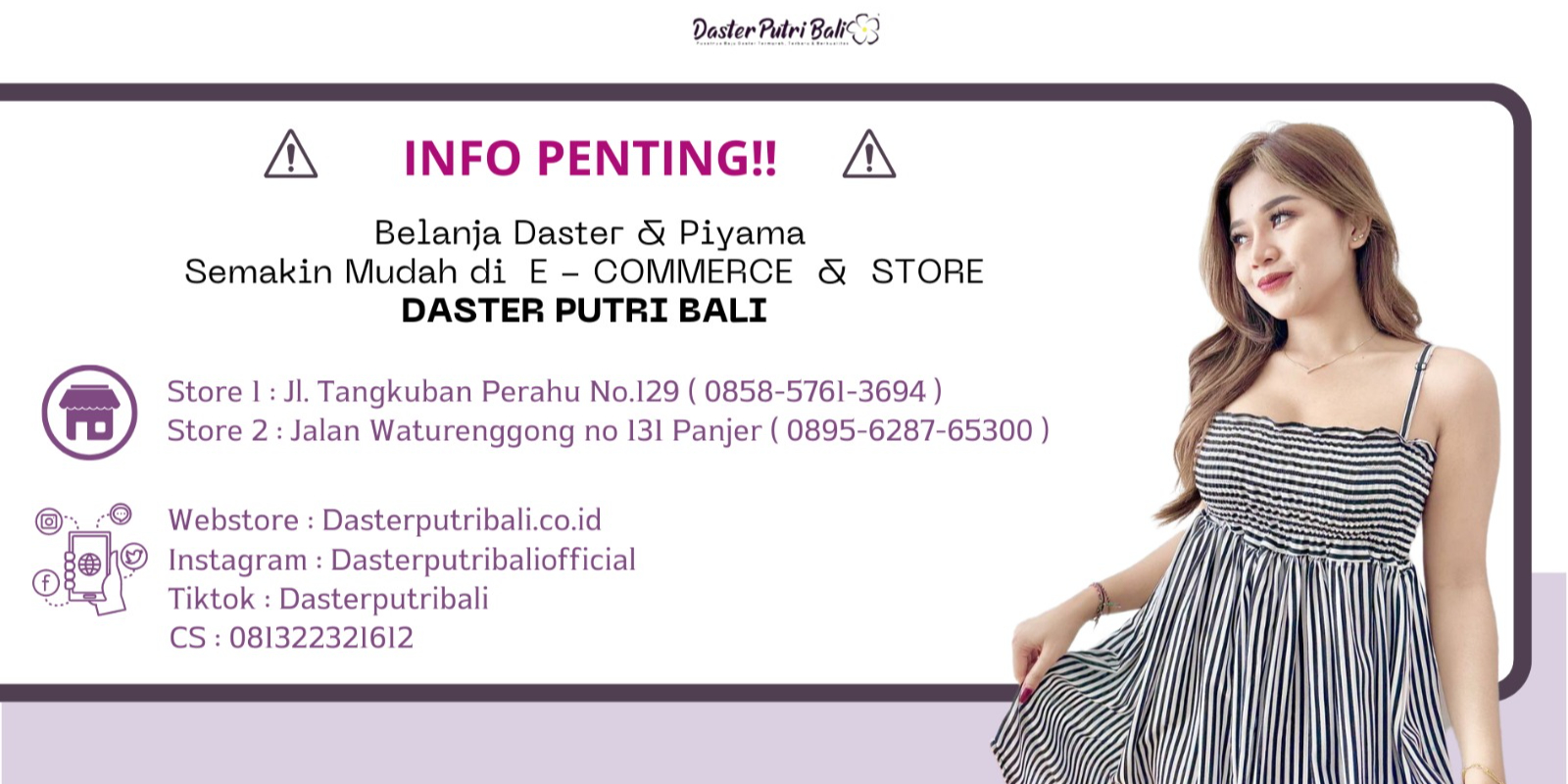 Toko Online Daster Putri Bali Official Store | Shopee Indonesia