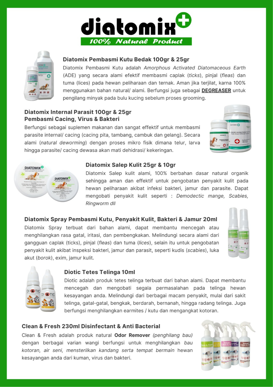 Produk DIATOMIX | Shopee Indonesia