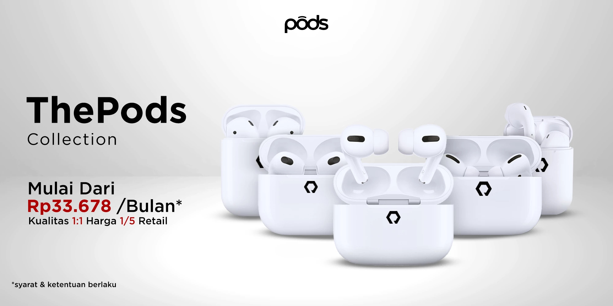 Produk Pods Indonesia Official Mall | Shopee Indonesia