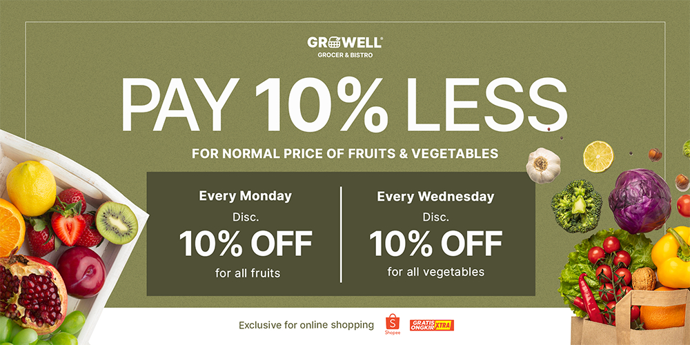 Toko Online Growell Wholefoods Official Shop | Shopee Indonesia