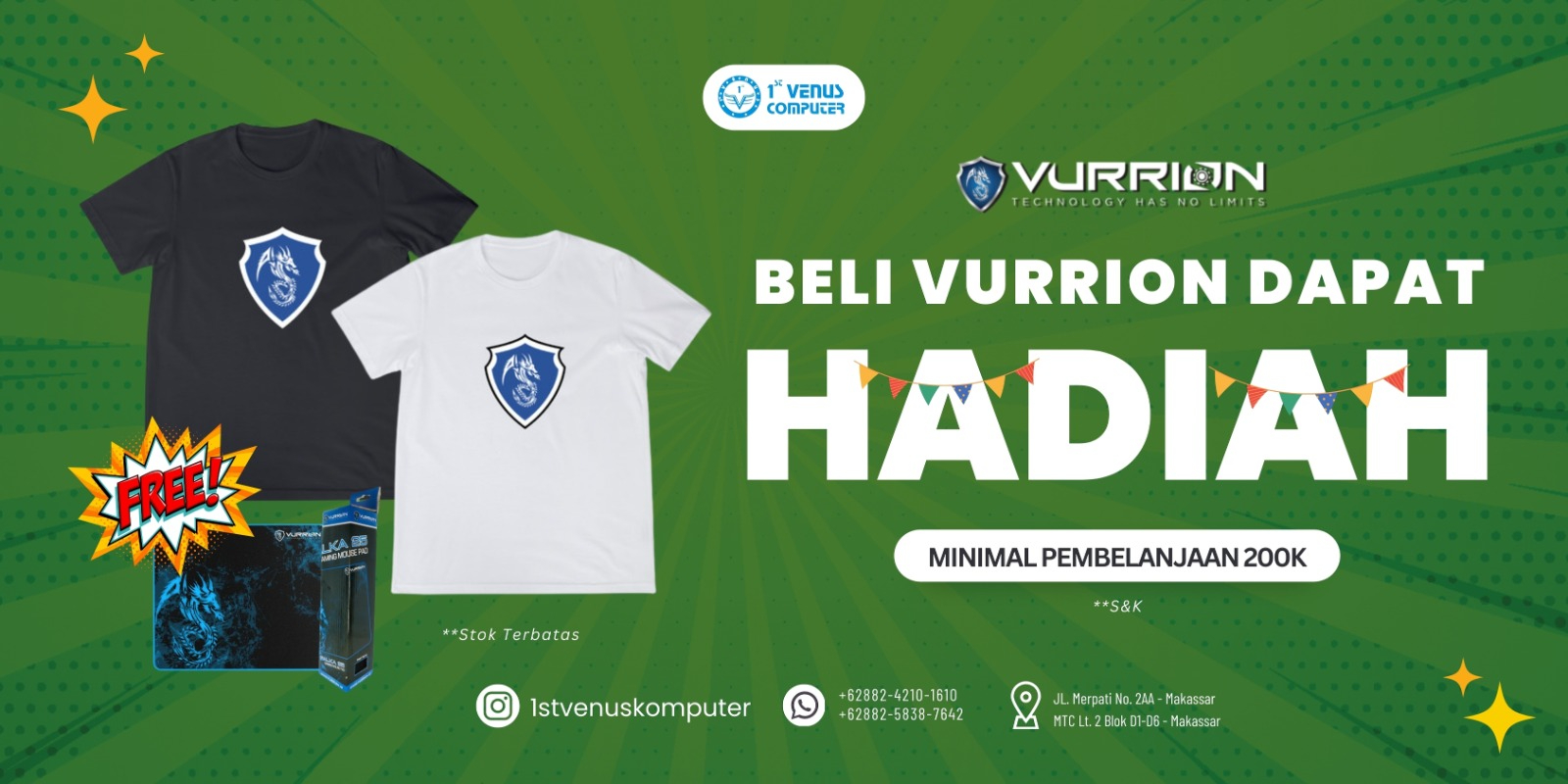 Produk 1st Venus Computer | Shopee Indonesia