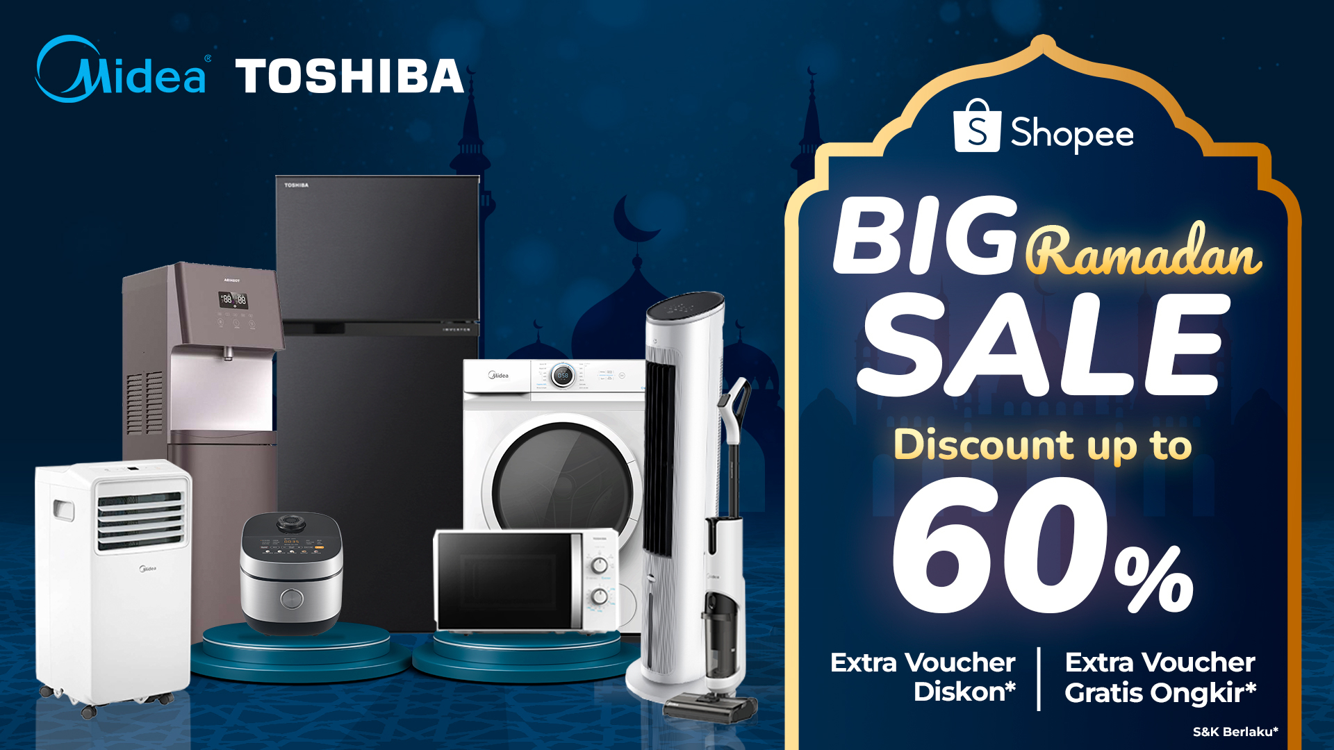 Produk Midea Official | Shopee Indonesia