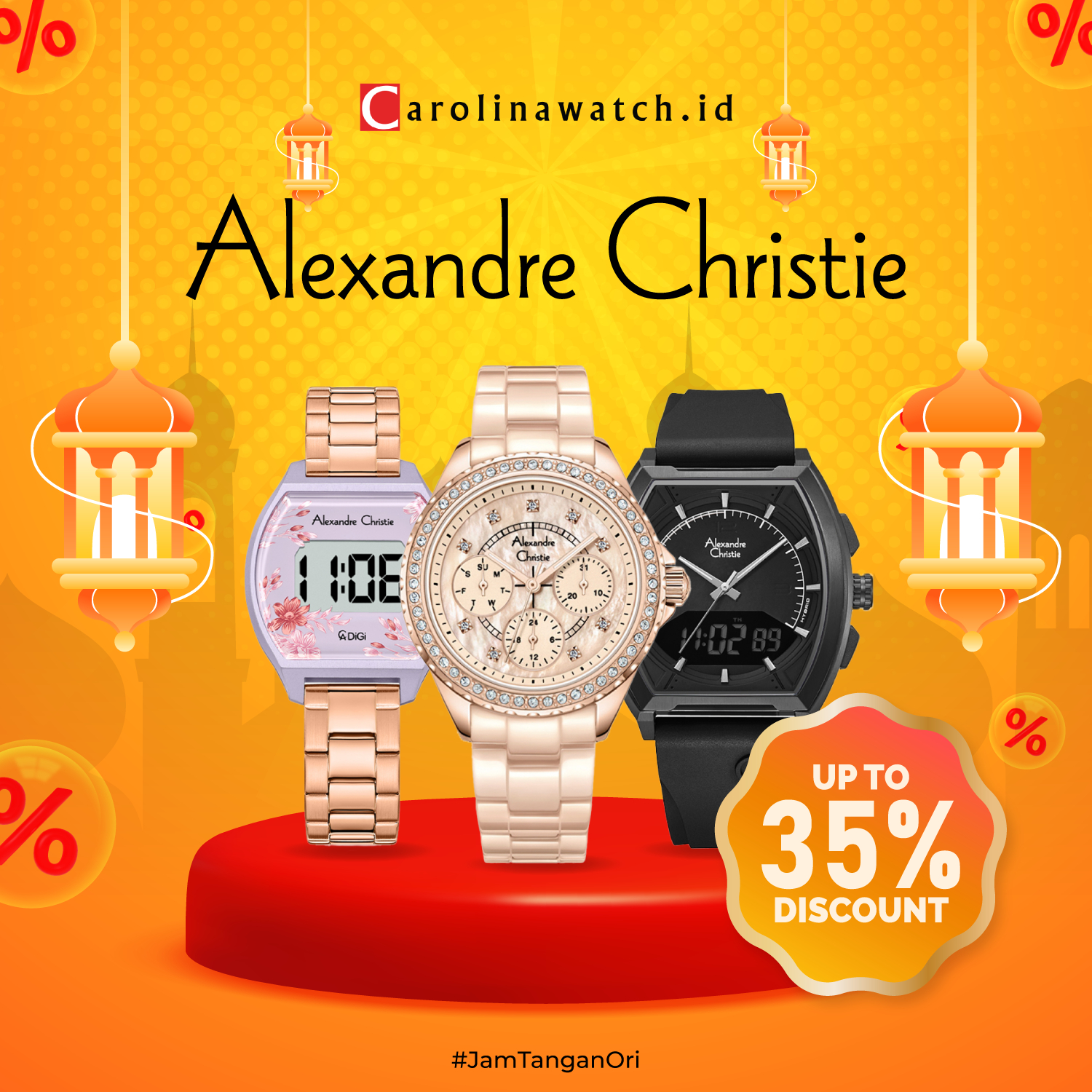 Toko Online Carolina Watch Official Shop | Shopee Indonesia